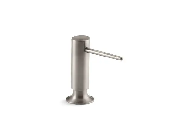 KOHLER Contemporary Design Soap/lotion Dispenser - Vibrant Stainless