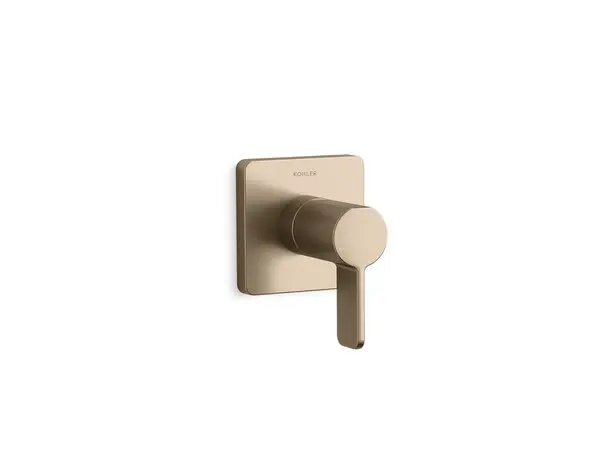 KOHLER Parallel Transfer Valve Trim - Vibrant Brushed Bronze