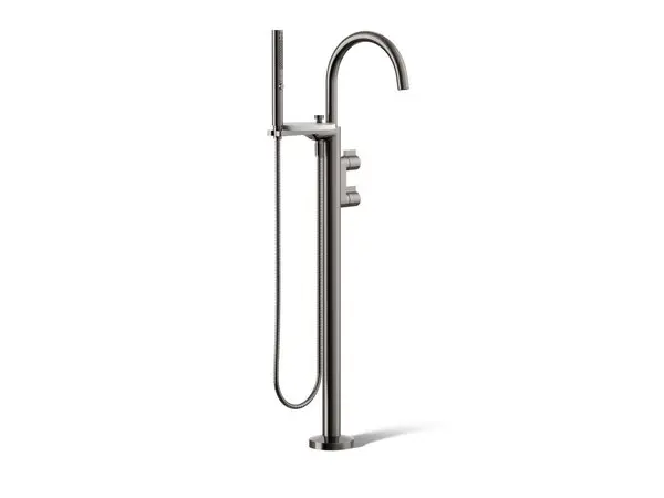 KOHLER Components Floor-mount Bath Filler Trim With Lever Handles And Handshower - One-color