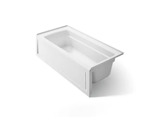 KOHLER Archer 66" X 32" Alcove Bath With Bask Heated Surface, Right Drain - One-color