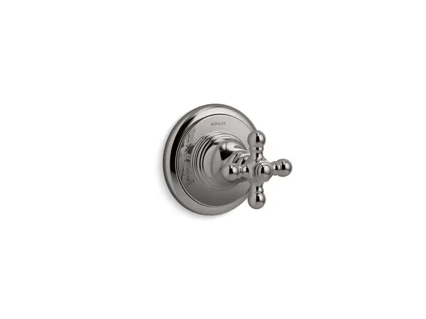 KOHLER Artifacts Mastershower Transfer Valve Trim With Cross Handle - Vibrant Titanium