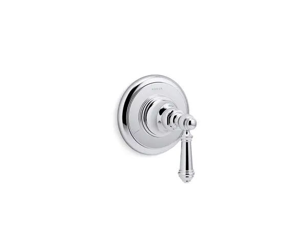 KOHLER Artifacts Mastershower Transfer Valve Trim With Lever Handle - Polished Chrome