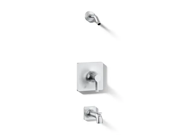 KOHLER Venza Rite-temp Bath And Shower Trim Kit, Without Showerhead - Polished Chrome