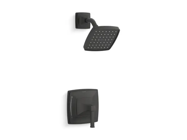 KOHLER Riff Rite-temp Shower Trim Kit, 2.5 Gpm - Matte Black