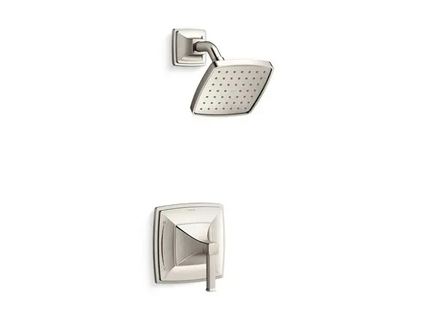KOHLER Riff Rite-temp Shower Trim Kit, 2.5 Gpm - Vibrant Polished Nickel
