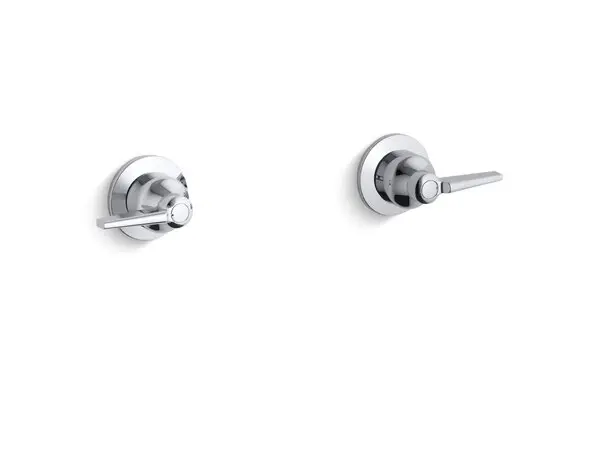 KOHLER Triton Wall-mount Valve Trim With Lever Handles, Requires Valve - One-color
