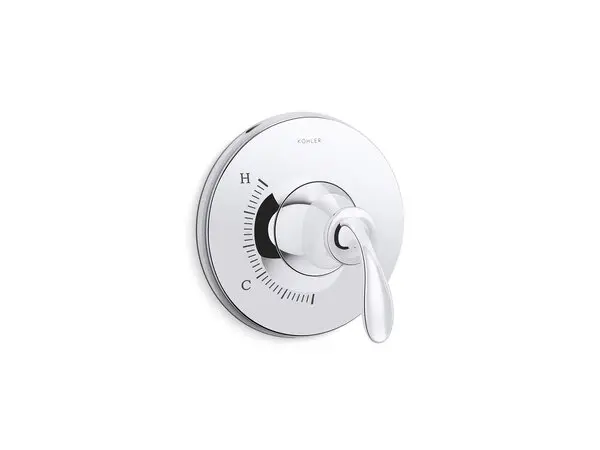 KOHLER Bellera Rite-temp Valve Trim - Polished Chrome