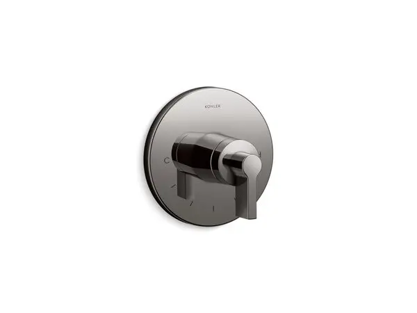 KOHLER Components Mastershower Temperature Control Valve Trim With Lever Handle - One-color