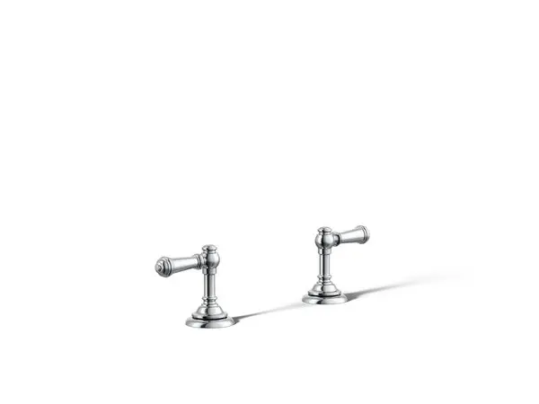 KOHLER Artifacts Deck-mount Bath Faucet Handle Trim With Lever Design - Polished Chrome