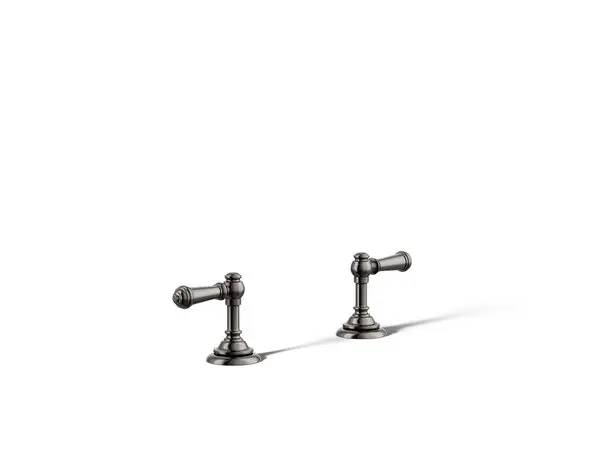 KOHLER Artifacts Deck-mount Bath Faucet Handle Trim With Lever Design - Vibrant Titanium