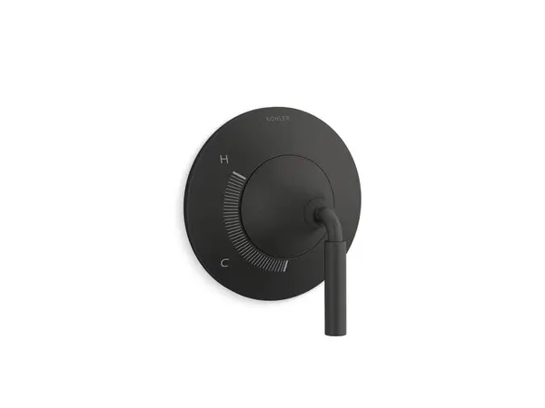 KOHLER Tone Rite-temp Valve Trim - Matte Black