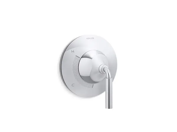 KOHLER Tone Rite-temp Valve Trim - Polished Chrome