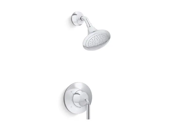KOHLER Tone Rite-temp Shower Trim Kit, 1.75 Gpm - Polished Chrome