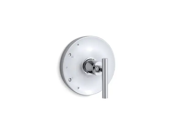 KOHLER Purist Rite-temp Valve Trim With Lever Handle - Polished Chrome