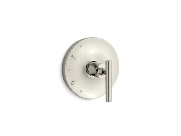 KOHLER Purist Rite-temp Valve Trim With Lever Handle - Vibrant Polished Nickel
