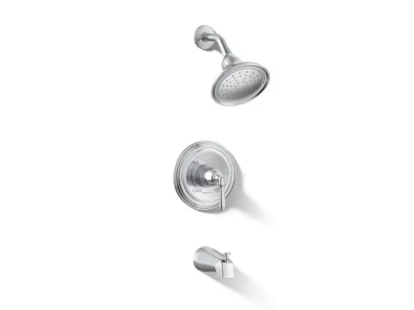 KOHLER Devonshire Rite-temp Bath And Shower Trim Kit, 1.75 Gpm, Npt Spout - One-color