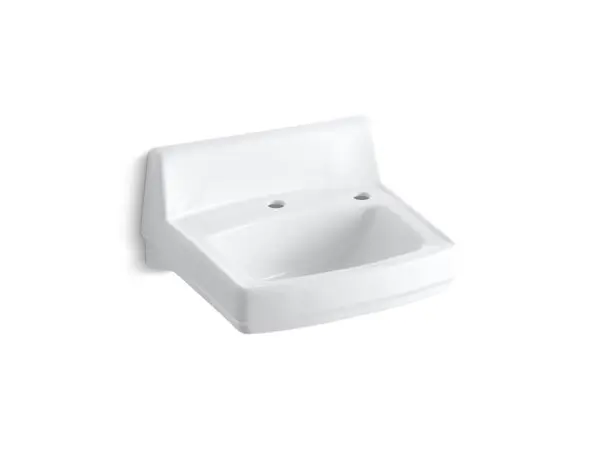 KOHLER Greenwich 20-3/4" Rectangular Wall-mount Bathroom Sink - One-color