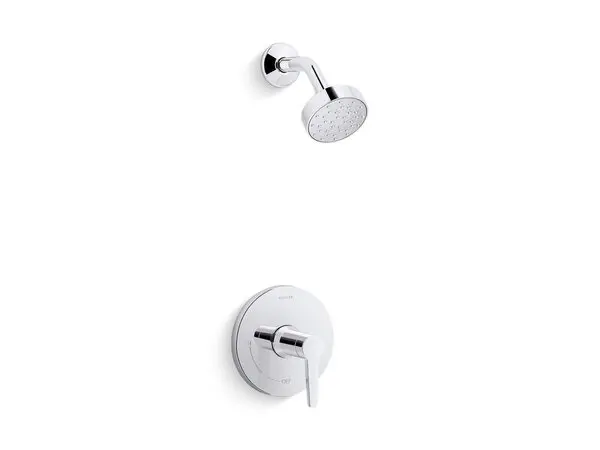 KOHLER Pitch Rite-temp Shower Trim Kit, 2.5 Gpm - Polished Chrome