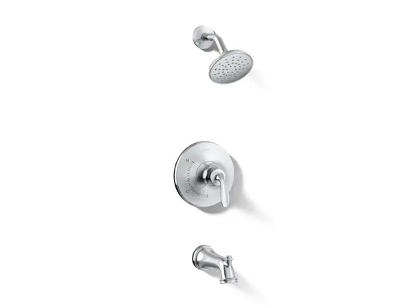 KOHLER Bellera Rite-temp Bath And Shower Trim Kit, 1.75 Gpm - Polished Chrome