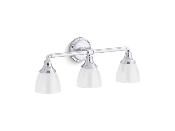 KOHLER Devonshire Three-light Sconce - Polished Chrome
