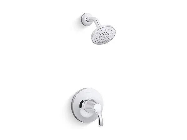 KOHLER Simplice Rite-temp Shower Trim Kit, 1.75 Gpm - Polished Chrome