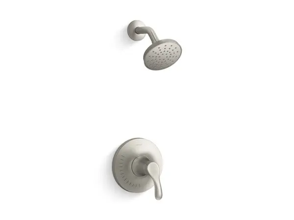 KOHLER Simplice Rite-temp Shower Trim Kit, 1.75 Gpm - Vibrant Brushed Nickel