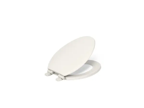 KOHLER Ridgewood Quiet-close Elongated Toilet Seat - Biscuit