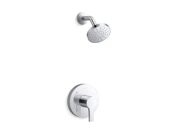 KOHLER Elate Rite-temp Shower Trim Kit, 1.5 Gpm - Polished Chrome