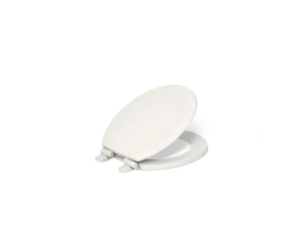 KOHLER Stonewood Quiet-close Round-front Toilet Seat - Biscuit