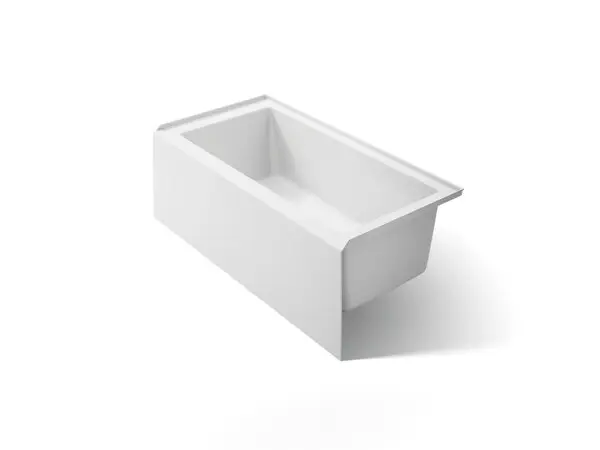 KOHLER Underscore 60" X 30" Alcove Bath, Right Drain - One-color