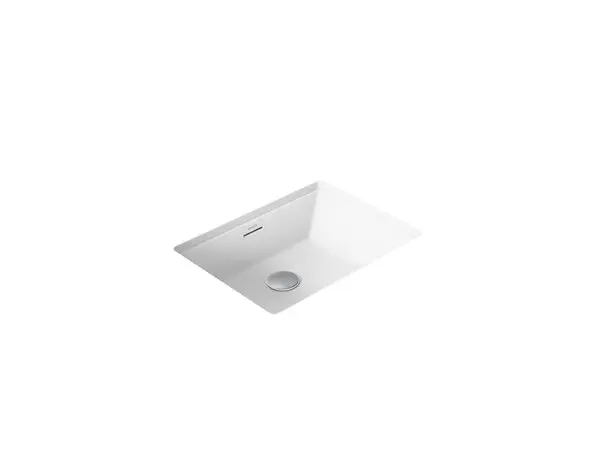 KOHLER Brazn 21-1/4" Rectangular Undermount Bathroom Sink - One-color