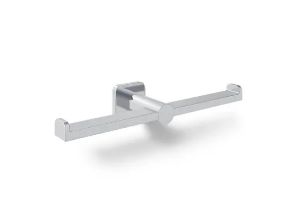 KOHLER Parallel Double Toilet Paper Holder - Polished Chrome