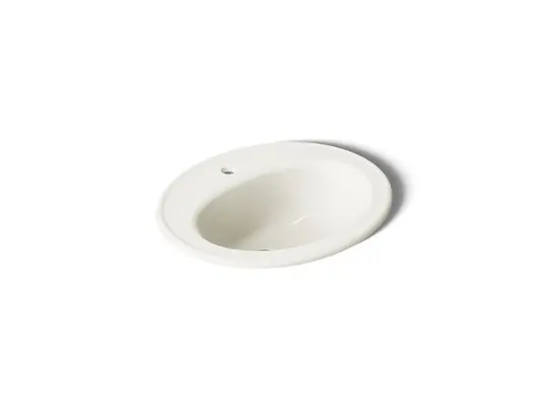 KOHLER Pennington 20-1/4" Oval Drop-in Bathroom Sink - One-color