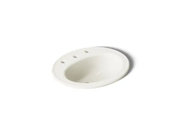 KOHLER Pennington 20-1/4" Oval Drop-in Bathroom Sink - One-color
