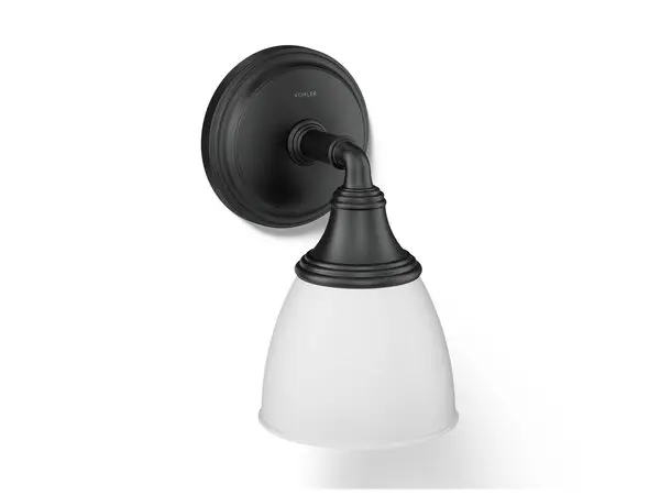 KOHLER Devonshire One-light Sconce - Matte Black