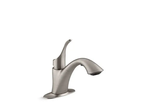 KOHLER Simplice Pull-out Laundry And Utility Sink Faucet With Two-function Sprayhead - One-color