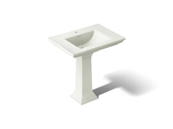 KOHLER Memoirs Stately 30-3/4" Rectangular Pedestal Bathroom Sink - One-color