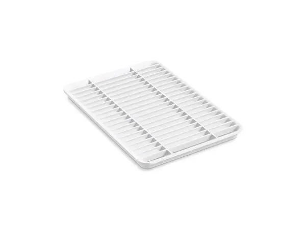 KOHLER Farmstead Multipurpose Grated Rack - White