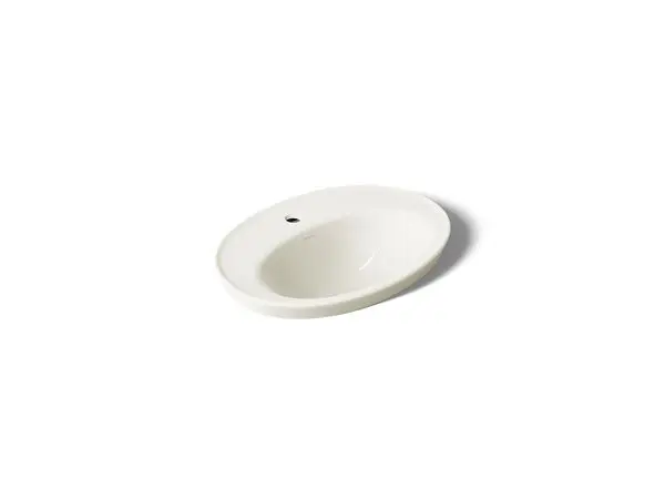 KOHLER Serif 22-1/4" Oval Drop-in Bathroom Sink - One-color