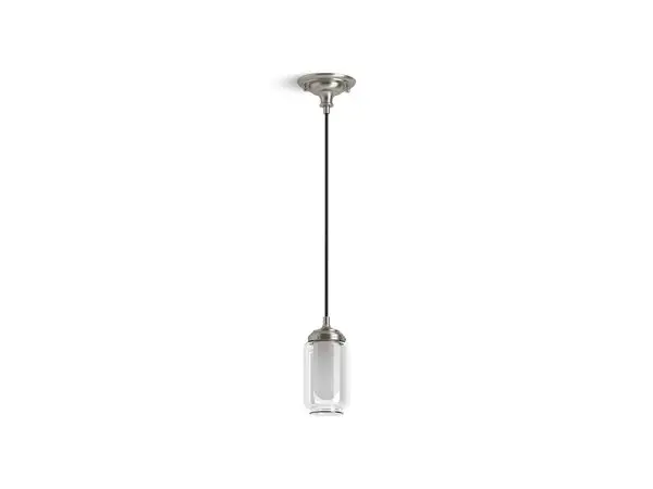 KOHLER Artifacts 4" Pendant - Brushed Nickel
