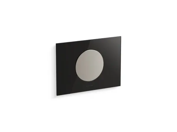 KOHLER Skim Flush Actuator Plate - Black Black