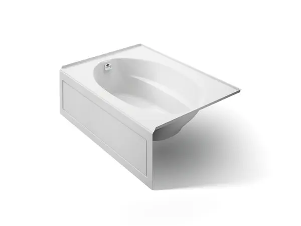 KOHLER Windward 60" X 42" Alcove Bath, Left Drain - One-color