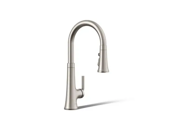 KOHLER Tone Pull-down Kitchen Sink Faucet With Three-function Sprayhead - One-color