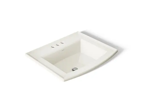 KOHLER Archer 22-3/4" Rectangular Drop-in Bathroom Sink - One-color