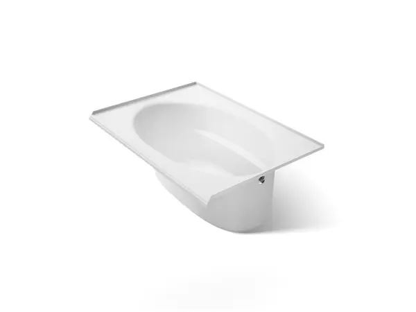 KOHLER Windward 60" X 42" Alcove Bath, Right Drain - One-color