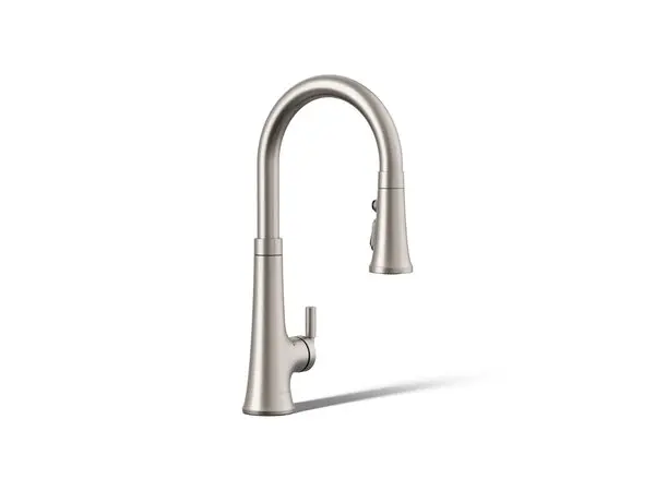 KOHLER Tone Touchless Pull-down Kitchen Sink Faucet With Three-function Sprayhead - One-color