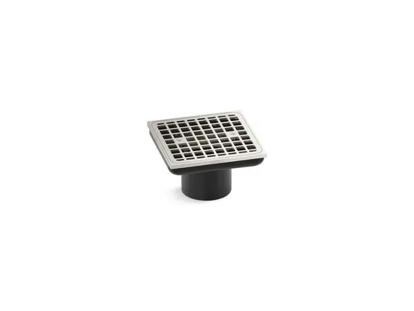 KOHLER Clearflo Square Brass Tile-in Shower Drain - One-color