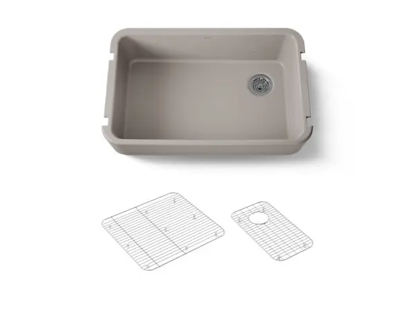 KOHLER Ironridge 34" Undermount Single-bowl Farmhouse Kitchen Sink - One-color