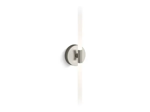 KOHLER Components Two-light Led Sconce - Brushed Nickel