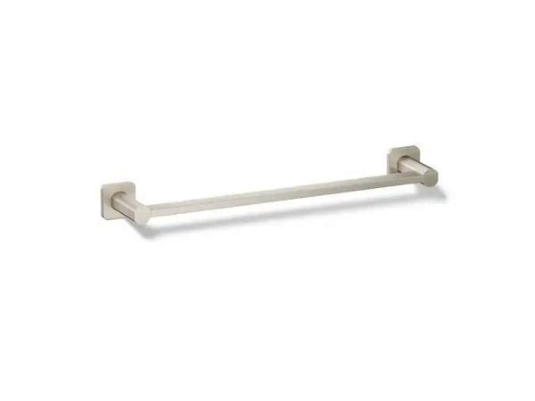 KOHLER Parallel 18" Towel Bar - Vibrant Brushed Nickel